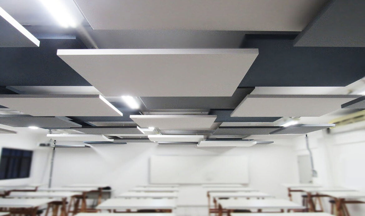 Yüzer Tavan Panelleri, Ses İzolasyonları, Yankı izolasyonları